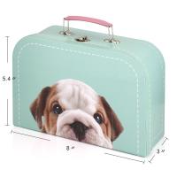 China Paper gift packaging box manufacturer customized paper children's high-end suitcase packaging gift box set handmade box for sale