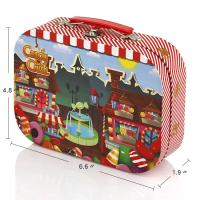 China Paper gift packaging box manufacturer customized paper children's high-end suitcase packaging gift box set handmade box for sale