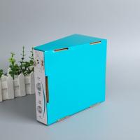 China Color Printing Cosmetics Desktop Display Box Paper Corrugated Storage Display Box for sale