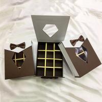 China Chocolate Packaging Box Candy Snack Gift Pack Birthday 520 Valentine'S Day Bow Gift Box for sale