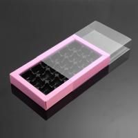 China 18/25 Grid Square Gift Box Chocolate Box Blister Box Colorful Packaging Box Customized for sale