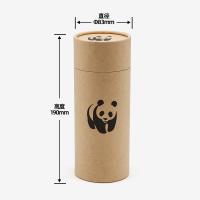 China Circular Kraft Paper Tube Packaging Boxes Customized T-Shirt Clothing Gift Packaging for sale
