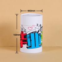 China T-Shirt Paper Tube Round Graduation Season Clothing Packaging Box Customization for sale