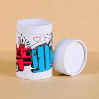 China T-Shirt Paper Tube Round Graduation Season Clothing Packaging Box Customization for sale