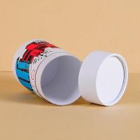 China T-Shirt Paper Tube Round Graduation Season Clothing Packaging Box Customization for sale