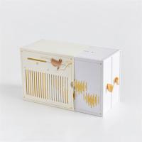 China Customized creative hollowed out cosmetic box packaging paper box Customized double layer drawer box for sale