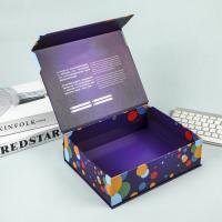 China Folding packaging gift box, color paper box, printed logo, health product gift box customization for sale