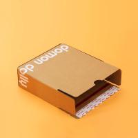 China Special paper, kraft paper, UV printing, easy to tear packaging for beauty cosmetics, color zippered cardboard box for sale