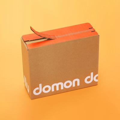China Special paper, kraft paper, UV printing, easy to tear packaging for beauty cosmetics, color zippered cardboard box for sale