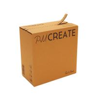 China Customized double-sided color UV printing corrugated gift packaging box, express box, zipper cardboard box, customized for sale