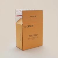 China Customized double-sided color UV printing corrugated gift packaging box, express box, zipper cardboard box, customized for sale