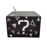 China Color printing zipper cardboard box, express delivery paper box, corrugated paper packaging box, customized for sale