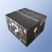 China Color printing zipper cardboard box, express delivery paper box, corrugated paper packaging box, customized for sale