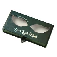 China Customized eyelash storage box pull-out false eyelash packaging box UV printing process beauty eyelash gift box for sale