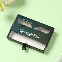 China Customized eyelash storage box pull-out false eyelash packaging box UV printing process beauty eyelash gift box for sale