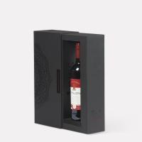 China Customized high-end hardcover red wine gift box, single bottle red wine box, drawer packaging paper box for sale