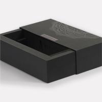 China Customized high-end hardcover red wine gift box, single bottle red wine box, drawer packaging paper box for sale