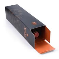 China Customized Baijiu box, wine packaging box, portable gift bag, wine box, logo, gold stamping, customized color box for sale