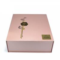 China Customized stamping process book box with flip cover, black pearl cotton inner tray, red wine glass packaging paper box for sale