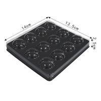 China Chocolate blister inner tray customized food candy blister lining biscuit PET tray packaging box for sale