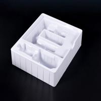China Cosmetic blister inner support customized inner lining support packaging box PVC flocking for sale