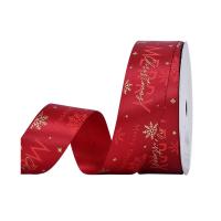 China Customized Christmas Packaging Knot Decoration Gift Box Packaging Ribbon Christmas Ribbon Customization for sale