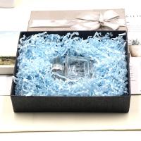China Thin Lafite grass pleated paper silk candy box gift box decoration filling material Lafite grass for sale