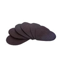 China Chocolate packaging shockproof paper cushioning paper pad Black three-layer heart paper pad for sale