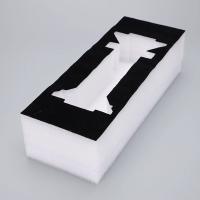 China Custom epe pearl-cotton profiled shock-proof foam box flocking inner liner for sale