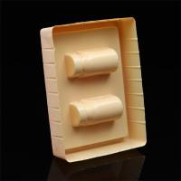 China Custom pvc box flocking blister inner cosmetic packaging plastic blister tray for sale