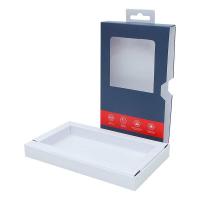 China Customized mobile phone case packaging box Mobile phone toughened film protective cover color box data cable color box for sale