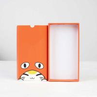 China Customized mobile phone case packaging box Orange Cat series packaging box toughened film packaging box customized for sale