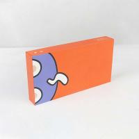 China Customized mobile phone case packaging box Orange Cat series packaging box toughened film packaging box customized for sale