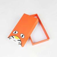 China Customized mobile phone case packaging box Orange Cat series packaging box toughened film packaging box customized for sale