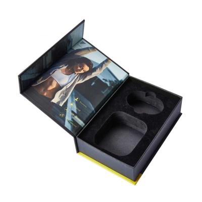 China Customized wireless Bluetooth headset packaging box Electronic product box printing paper box for sale