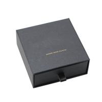 China Jewelry drawing box Custom special paper hot gold jewelry necklace packaging gift box earring packaging box for sale