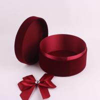 China Custom scarf packaging box Bra underwear storage flannel creative birthday bow gift box for sale