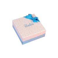 China Custom bow small gift box box cover birthday gift box square universal packaging gift box for sale