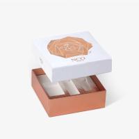 China Hollow perfume packaging gift box pressed texture high-grade gift cover packaging box customization for sale