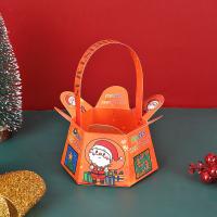 China Christmas Apple hand box Christmas Eve holiday gift packaging portable Christmas fruit gift box customization for sale