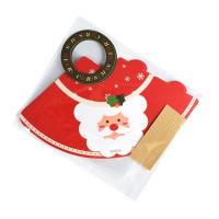 China Funny Christmas cartoon Santa Claus elk candy cookie set color box packaging custom for sale
