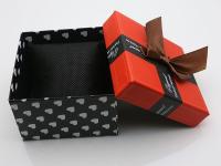 China Watch box bow exquisite cardboard gift box watch box gift box customization for sale