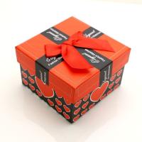 China Watch box bow exquisite cardboard gift box watch box gift box customization for sale