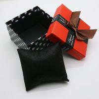 China Watch box bow exquisite cardboard gift box watch box gift box customization for sale