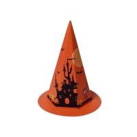 China Funny Halloween cartoon hat candy cookie gift box custom Halloween packaging color packaging box for sale