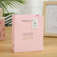 China Birthday gift bag with hand-made paper bag perfume lipstick gift bag small Christmas bag for sale