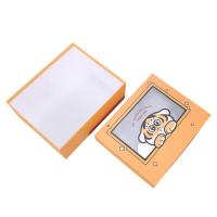 China Heaven and earth cover window gift box customized visual shirt stationery birthday gift box square packing box for sale