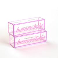 China PVC lip balm box Lipstick plastic small box transparent color box pet box Plastic packaging box transparent for sale