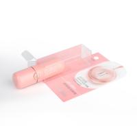 China Lip balm blister hot seal paper card printing inner plate transparent PET PVC hot pressure blister box customization for sale