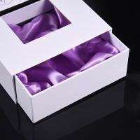 China Clothing shirt with packaging box custom scarf silk scarf gift box cover window customization for sale
